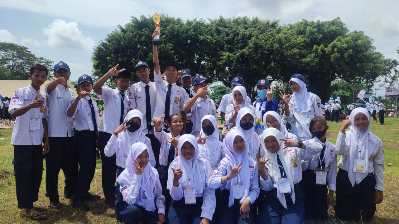 Jumbara PMR Tingkat Madya dan PMR Kab. Kediri 2022 | SMP Negeri 1 Tarokan Kediri